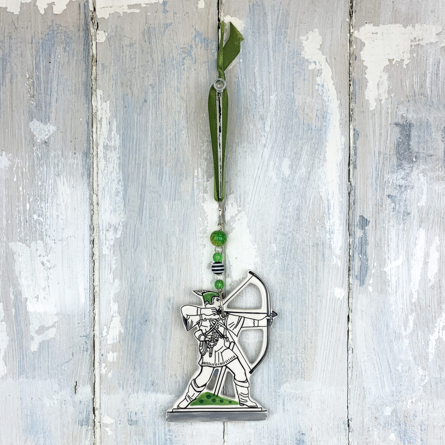 Black Nottingham Castle Robin Hood hanging decoration