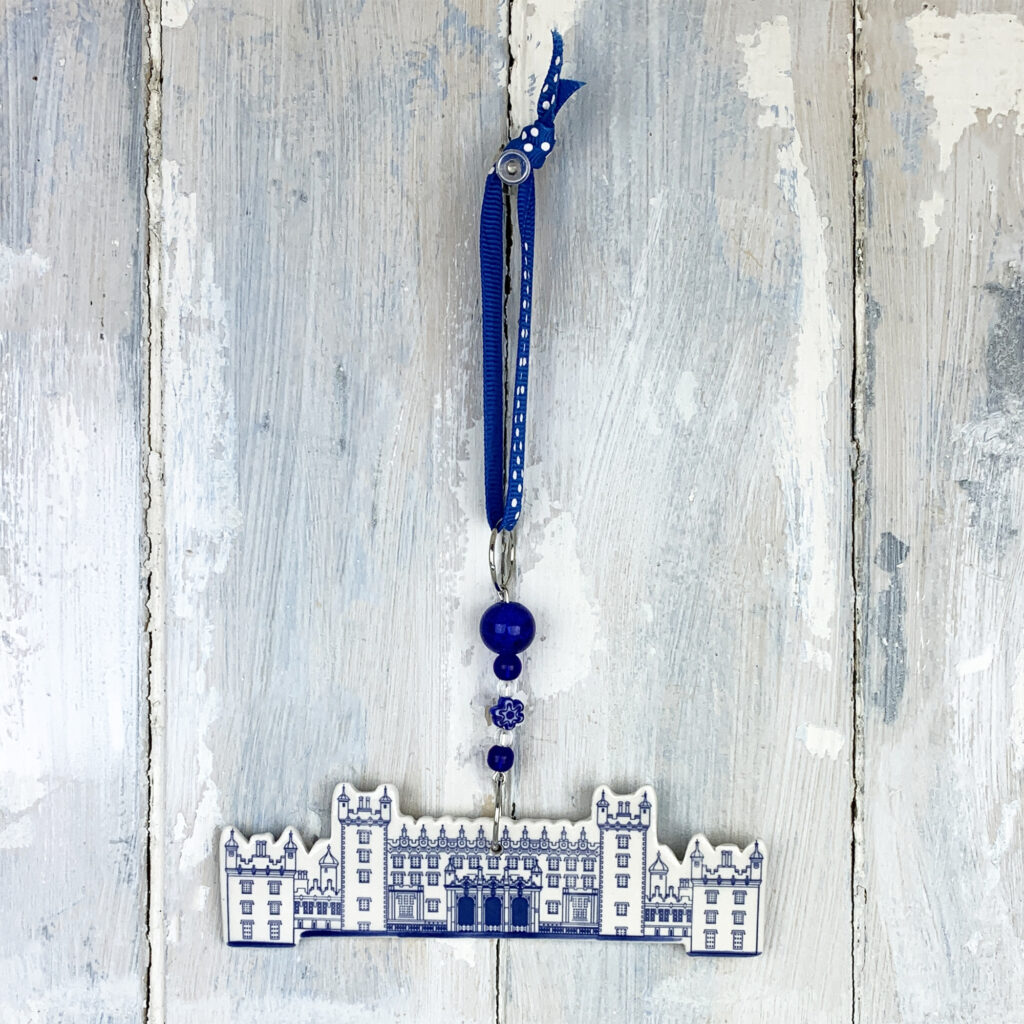 Blue Floors Castle hanging decoration