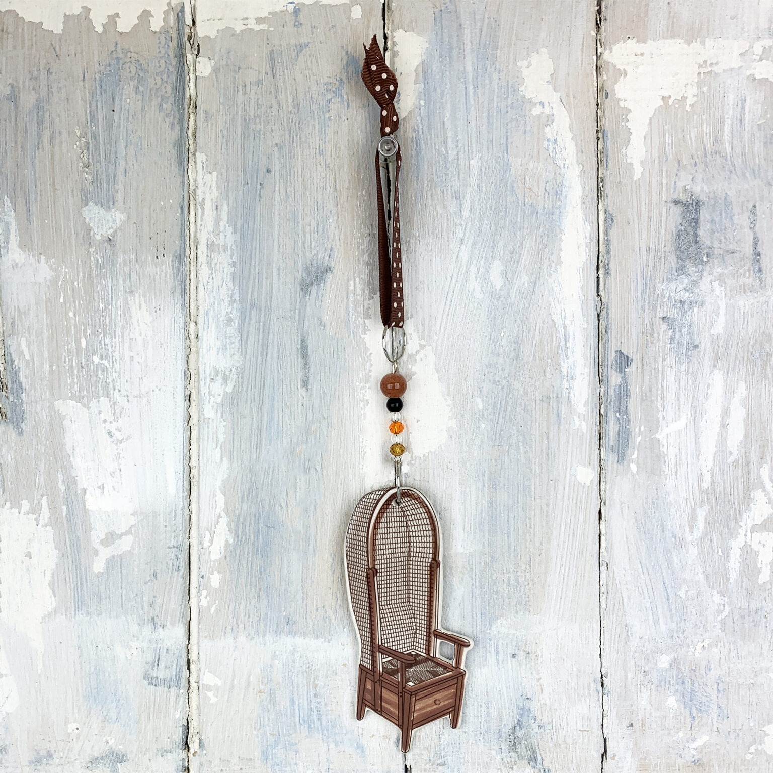 Multi-colour Traditional Hooded Orkney Chair hanging decoration